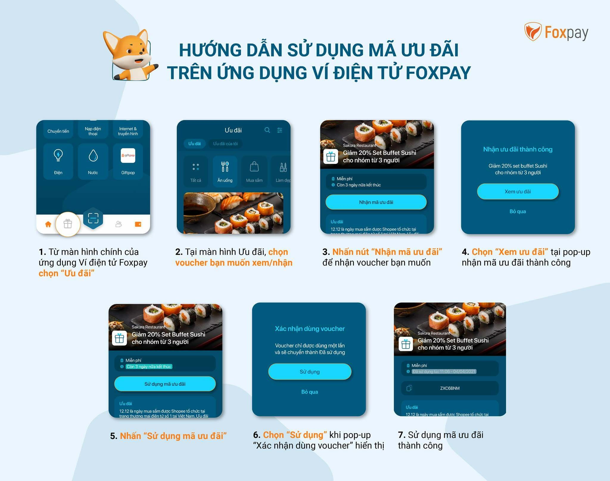 Săn ngay ưu đãi cực hấp dẫn khi update Ví Foxpay phiên bản 2.2 - Công ...